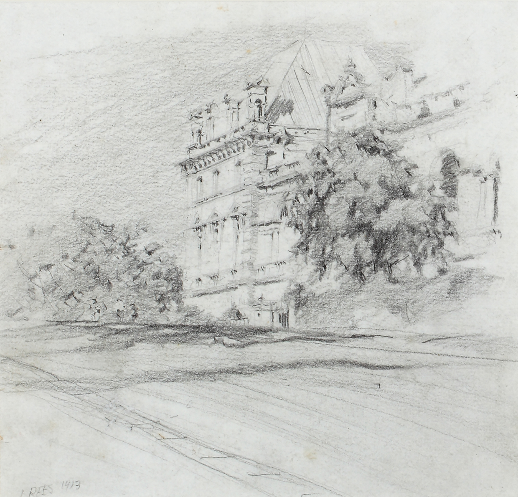 Lloyd Rees | Drawings from the Collection - Museum of Brisbane | MoB
