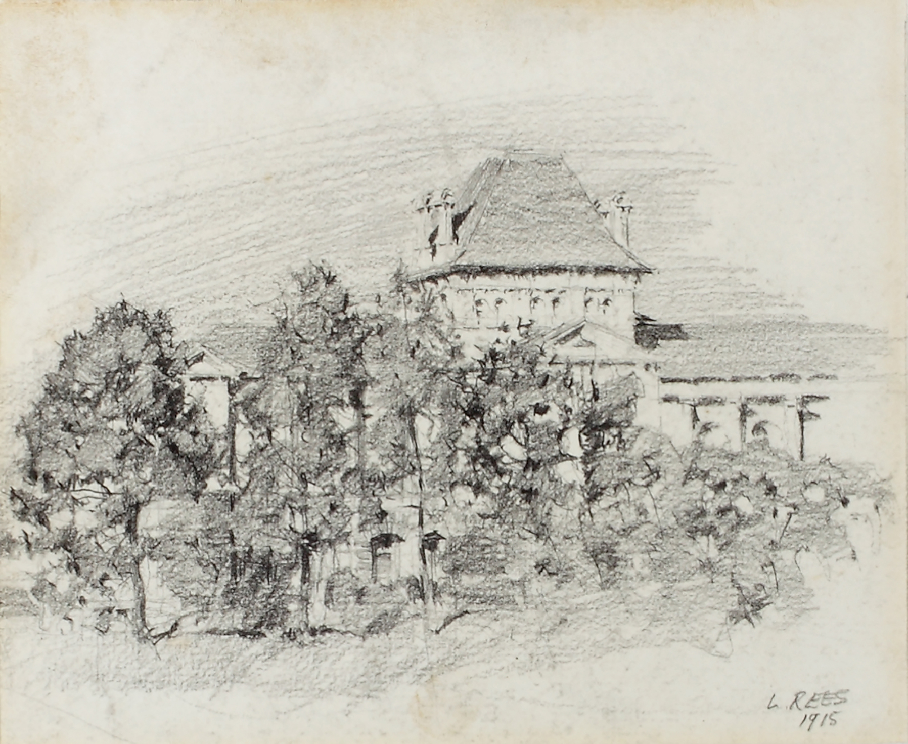 Lloyd Rees | Drawings from the Collection - Museum of Brisbane | MoB