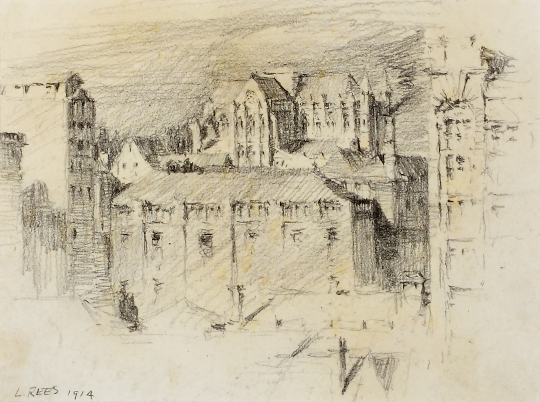 Lloyd Rees | Drawings from the Collection - Museum of Brisbane | MoB