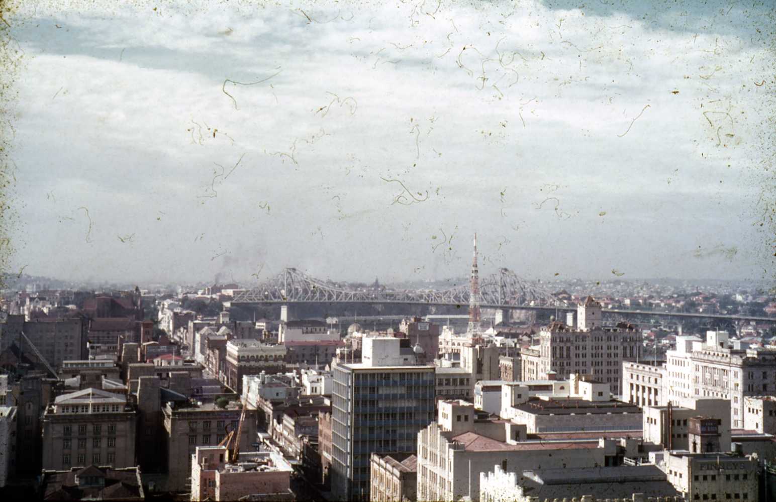 View of Brisbane from City Hall Clock Tower. 1958. Courtesy Brisbane ...
