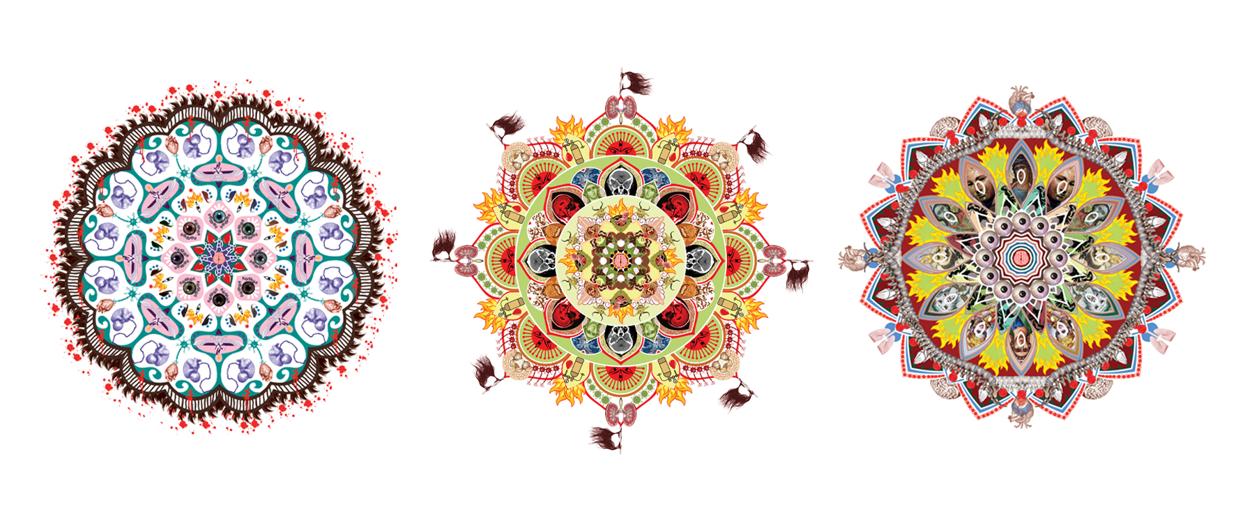 Sara Nejad, Recurrence and Emergence 2023, digital images. Courtesy the ...