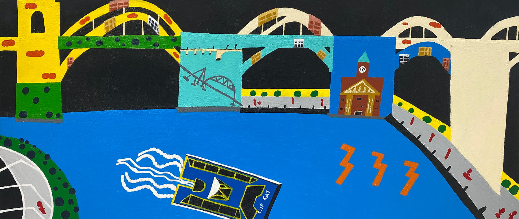 ‘Martin’s Art On The William Jolly Bridge’ 2019-2020, by Martin Edge ...