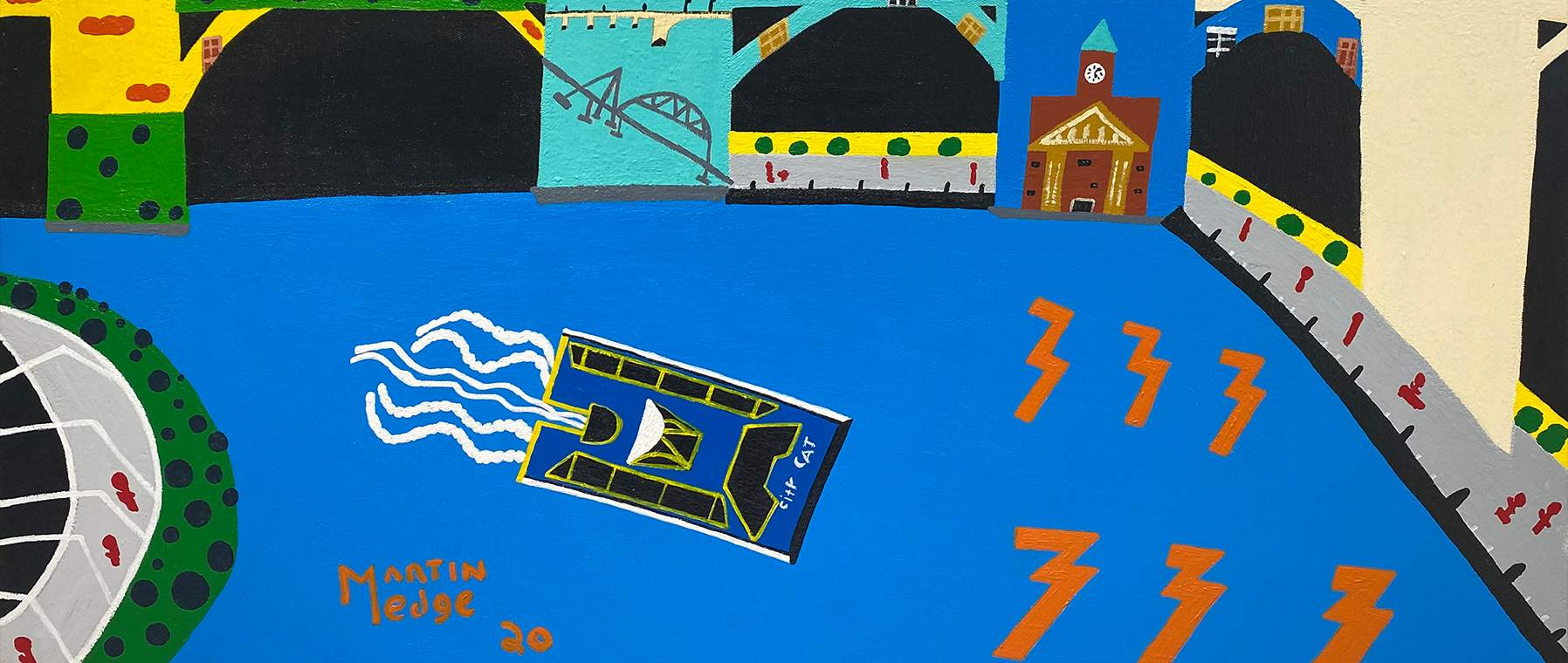 Martin’s Art On The William Jolly Bridge’ 2019-2020, by Martin Edge ...