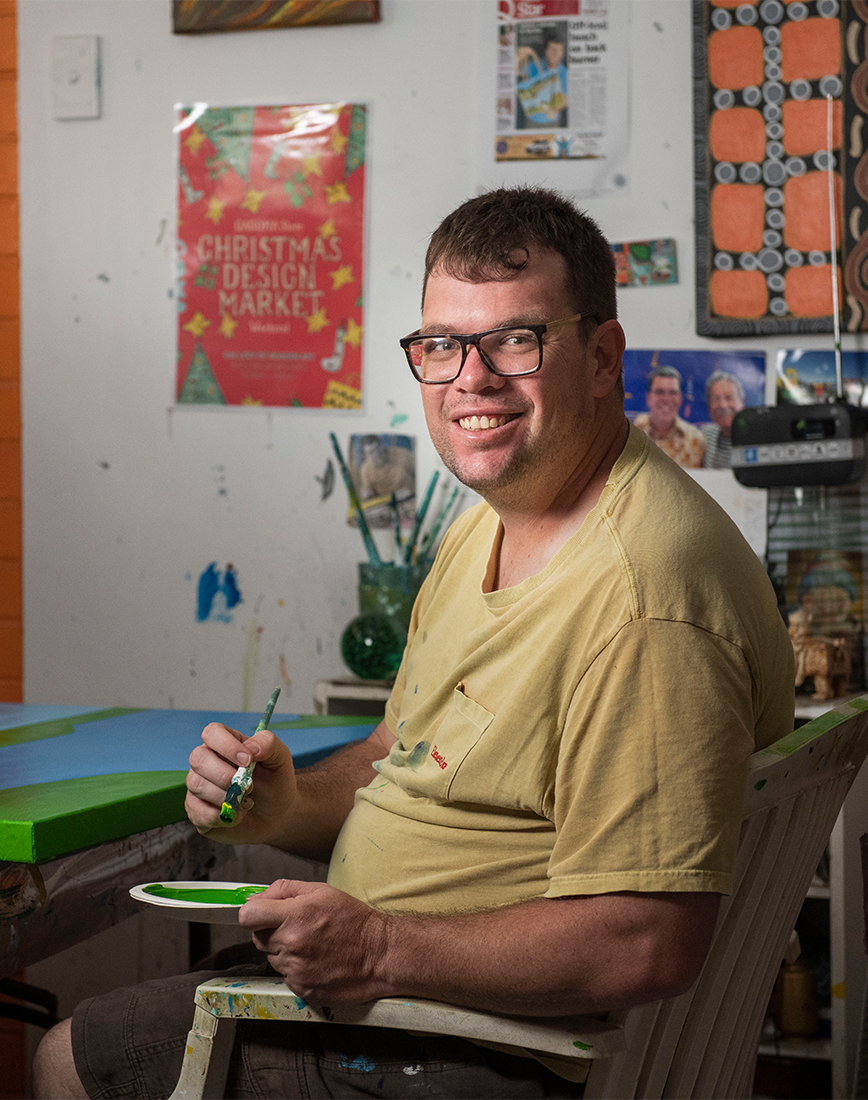 Martin in his studio. Photography by Jason Star-thumbnail 2-portrait ...